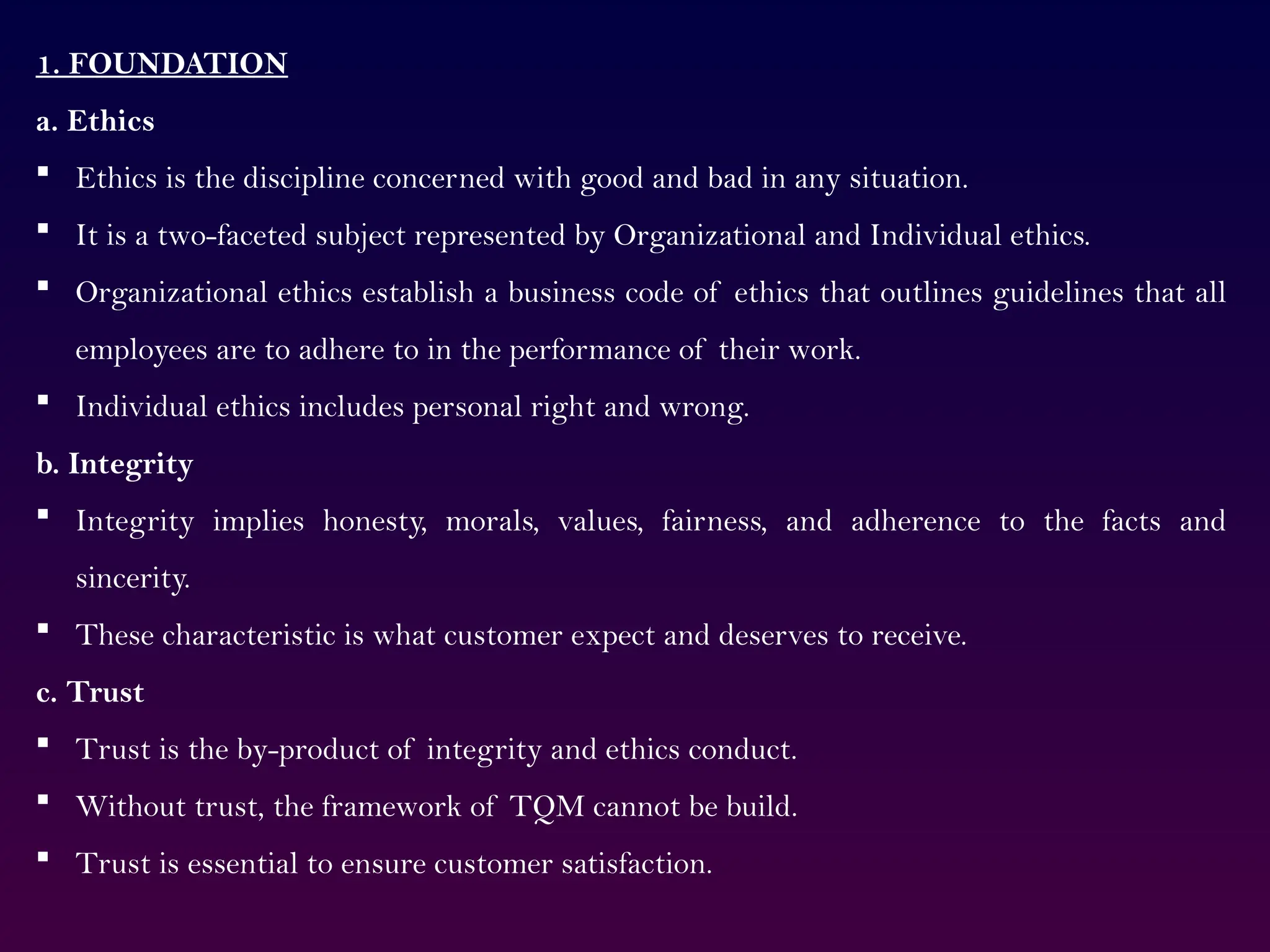 Total Quality Management Elements, Philosophies of TQM | PPTX