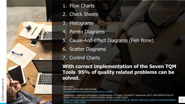 TQM - 4 - Major TQM Tools - Joseph KK Ho | PPT