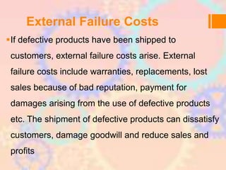 Tqm cost of quality | PPTX