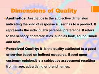Tqm cost of quality | PPTX