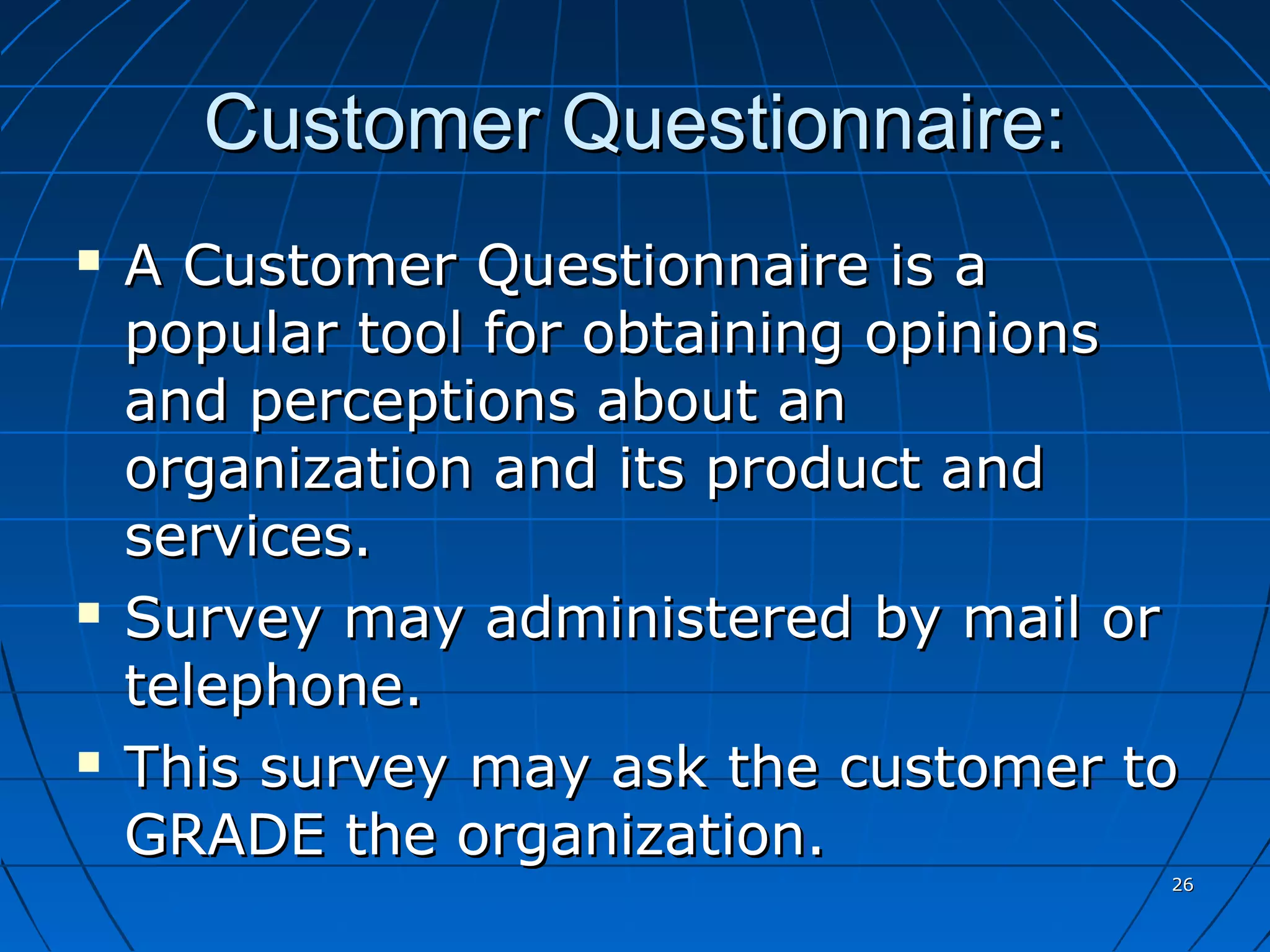Customer Satisfaction-Total Quality Management (TQM) | PPT
