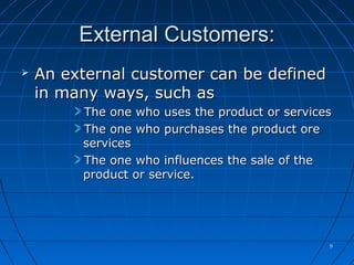 Customer Satisfaction-Total Quality Management (TQM) | PPT