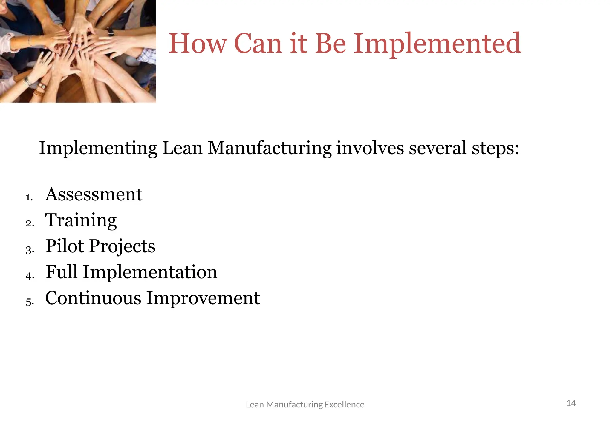 Lean Manufacturing PPT | Lean Management PPT | PPTX