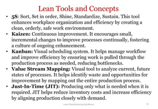 Lean Manufacturing PPT | Lean Management PPT | PPTX | Manufacturing ...