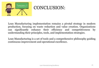 Lean Manufacturing PPT | Lean Management PPT | PPTX | Manufacturing ...