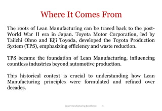 Lean Manufacturing PPT | Lean Management PPT | PPTX | Manufacturing ...