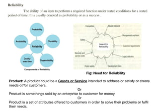 Tqm product reliability | PDF