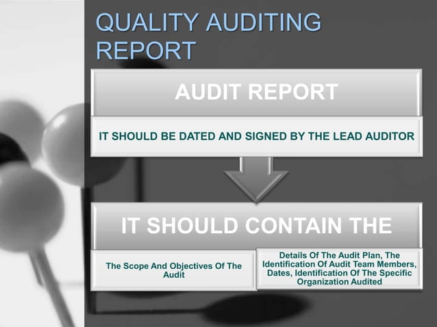 Tqm quality audit | PPTX
