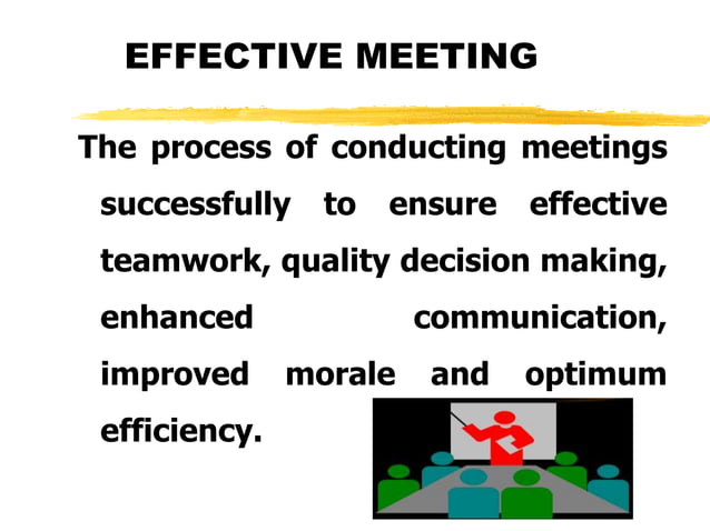 TQM- training, team performance, effective meeting | PPT