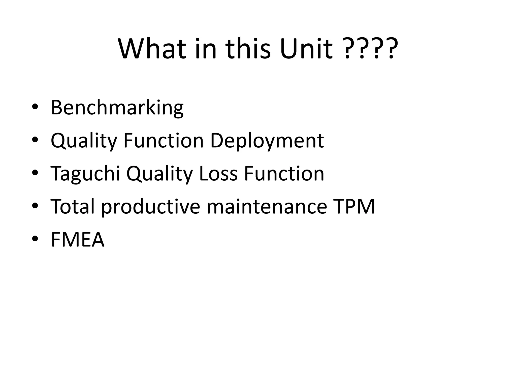 TQM-Unit 4-Benchmarking-Lecture 1.pptx