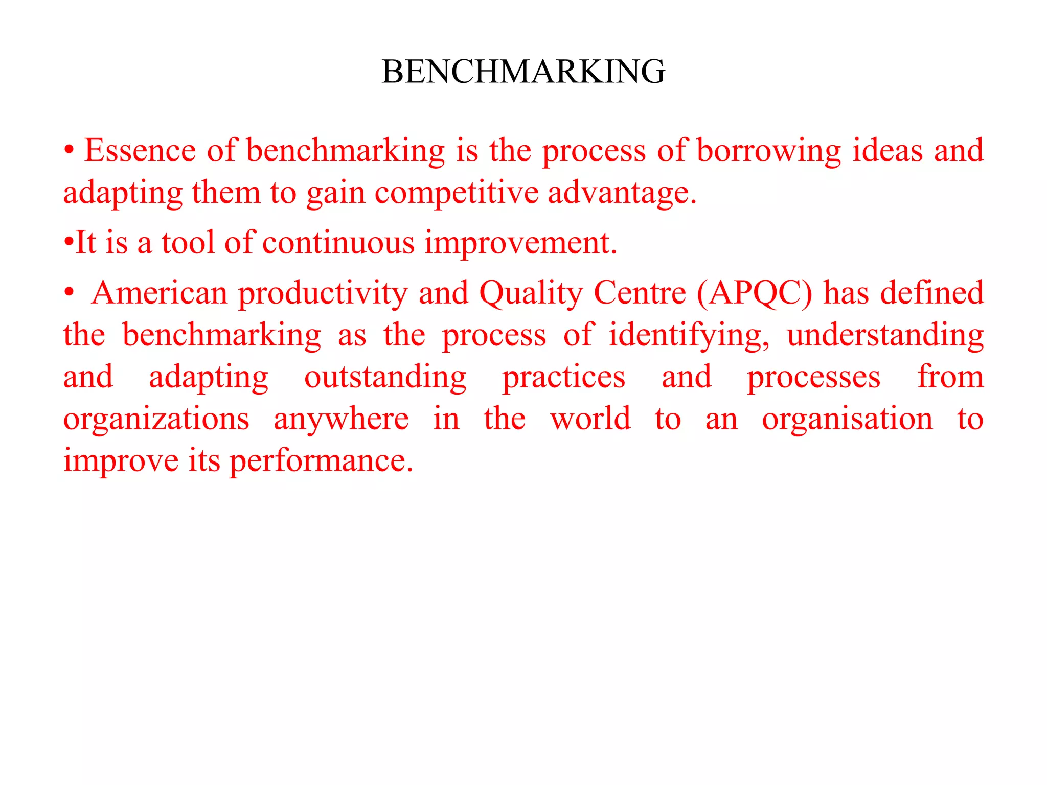 TQM-Unit 4-Benchmarking-Lecture 1.pptx