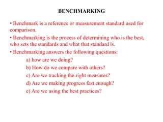 TQM-Unit 4-Benchmarking-Lecture 1.pptx