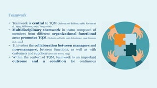 TQM and HRM | PPTX