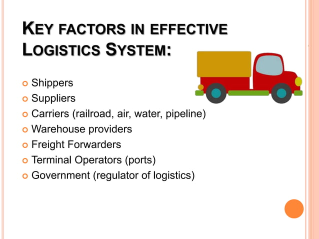 Integrated Logistics Management | PPTX