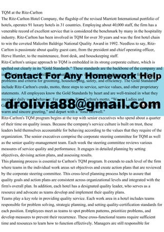 TQM at the Ritz-CarltonThe Ritz-Carlton Hotel Company, the flagshi.pdf