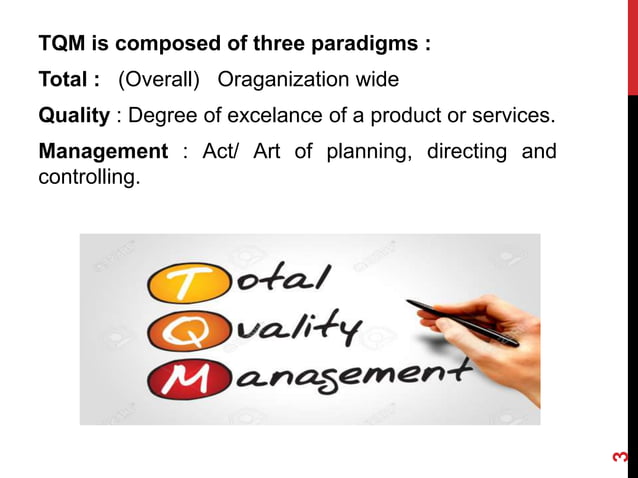 Total quality management (TQM) | PPTX