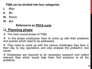 Total quality management (TQM) | PPTX
