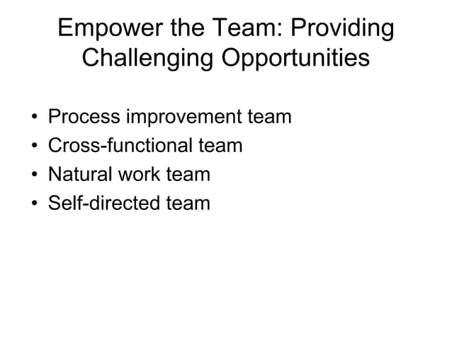 TQM Employee Involvement , TQM Concepts.ppt