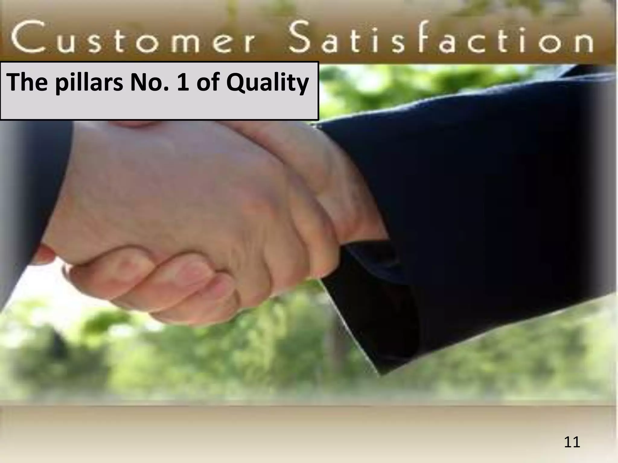 Quality and Pillars of quality | PPTX