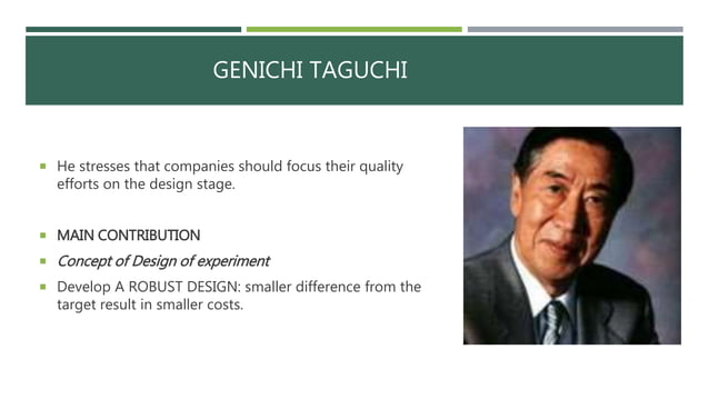 Total Quality Management GURUS | PPTX
