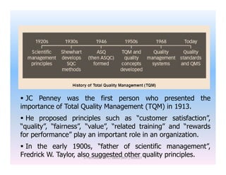 Total Quality Management - TQM | PDF