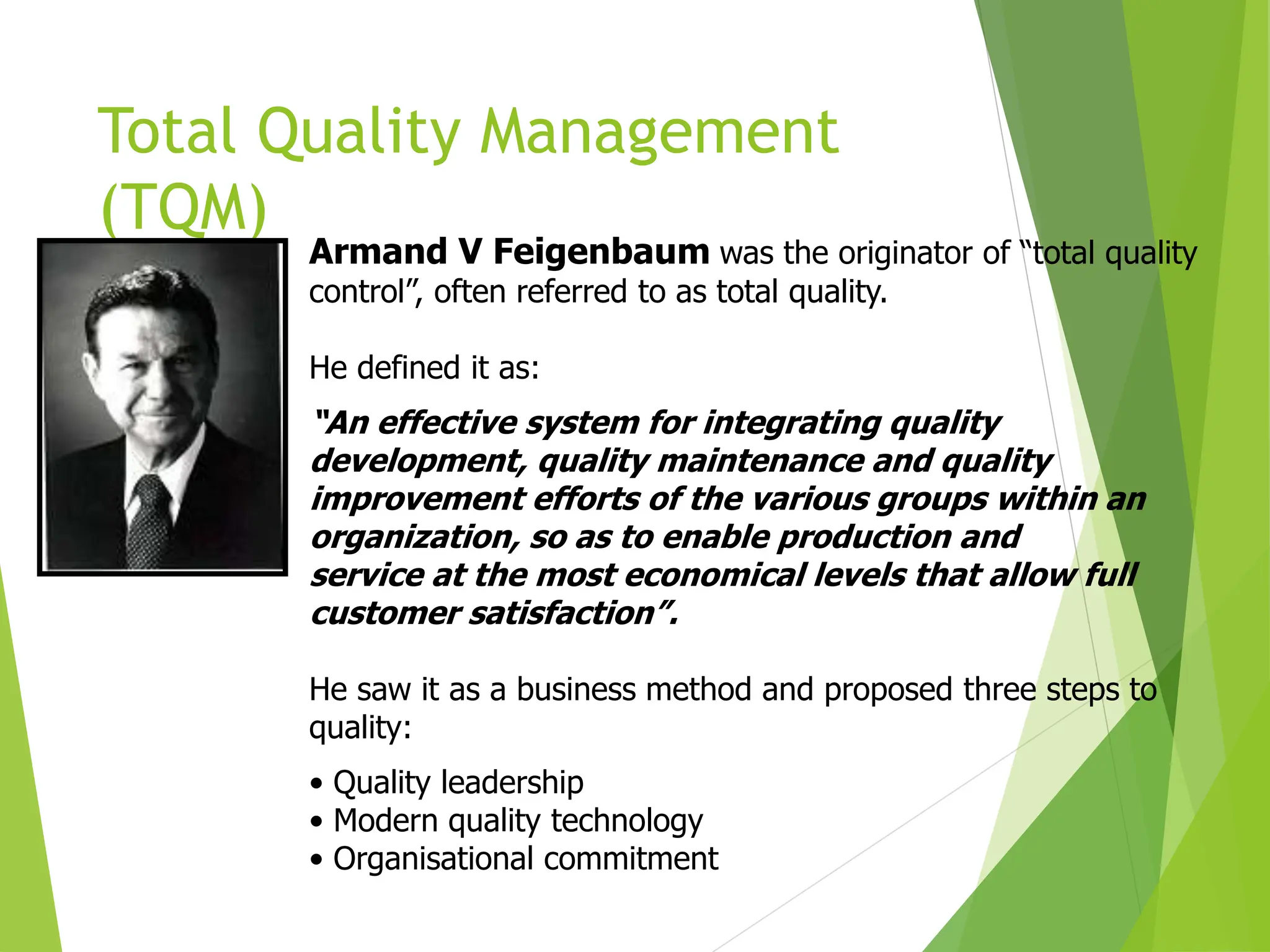Total Quality Management | PPT