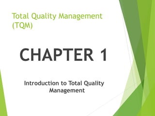 Total Quality Management | PPT