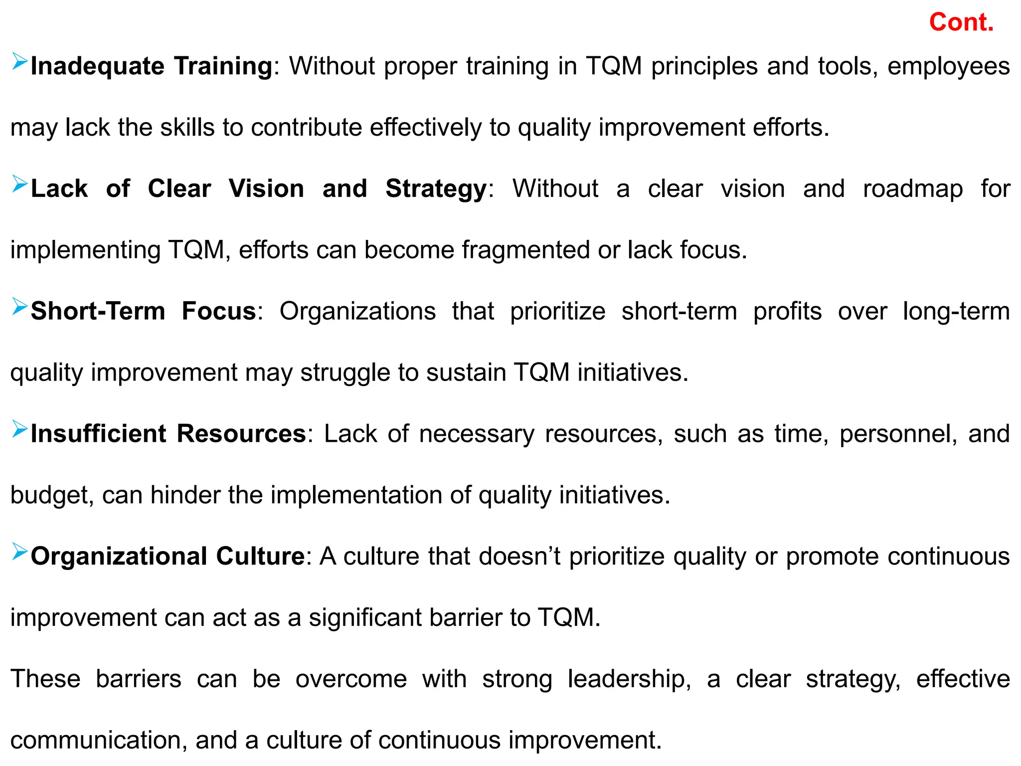 TOTAL QUALITY MANAGEMENT (TQM) INTRODUCTION | PPTX