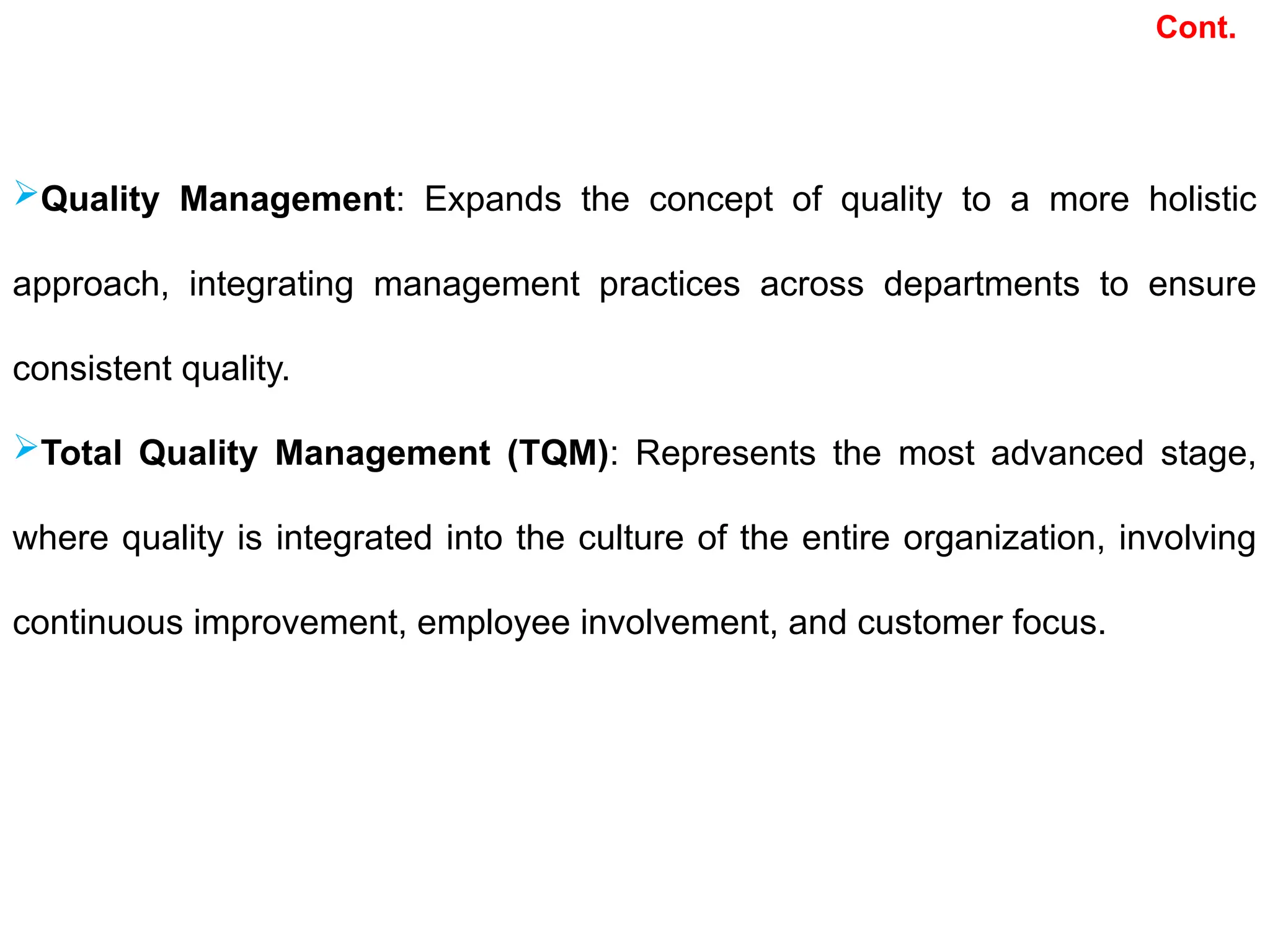 TOTAL QUALITY MANAGEMENT (TQM) INTRODUCTION | PPTX