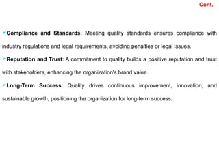 TOTAL QUALITY MANAGEMENT (TQM) INTRODUCTION | PPTX