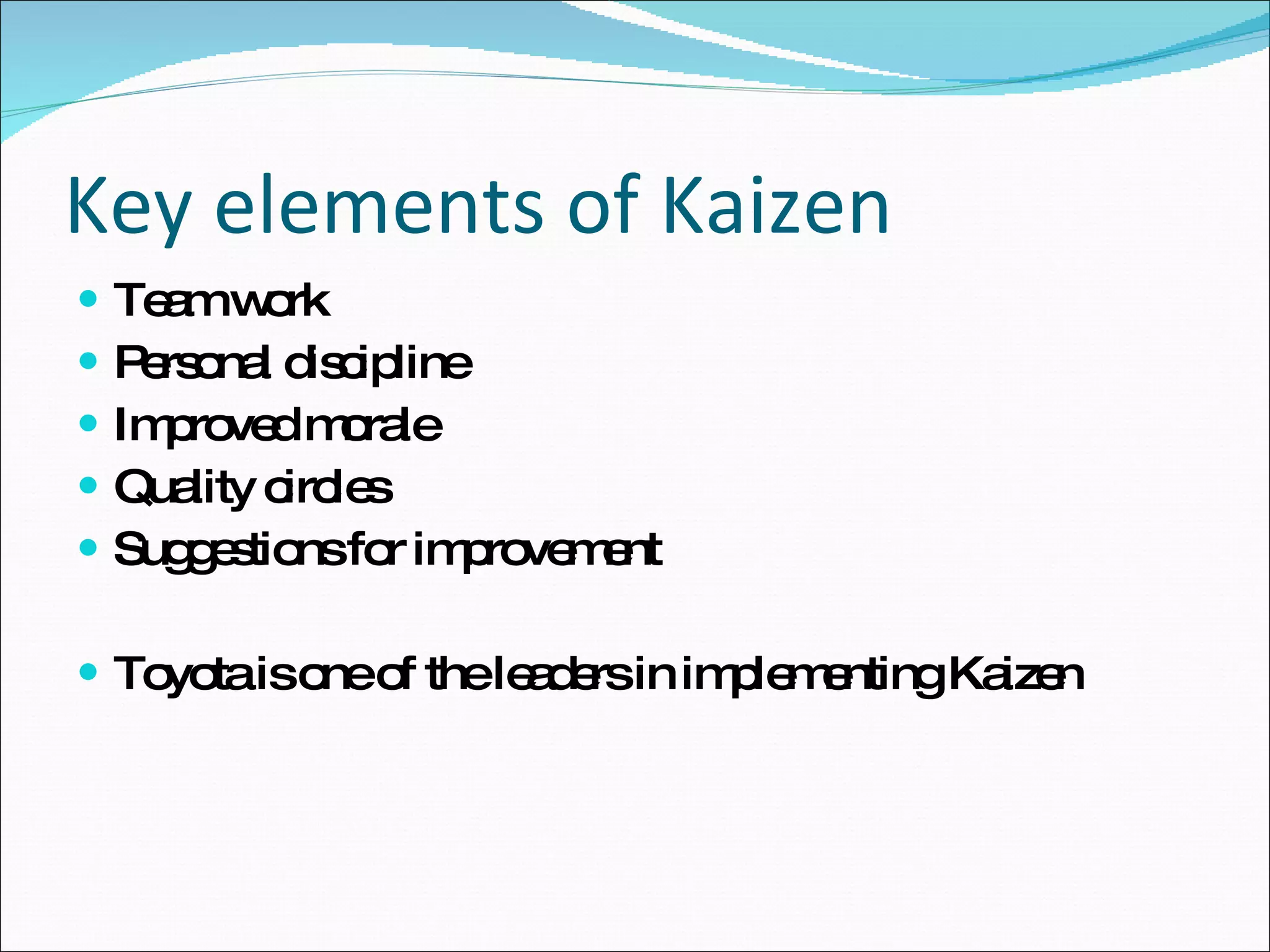 Tqm&Kaizen | PPT