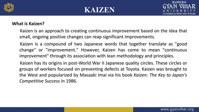 TQM help to gain knowledge and experience KAIZEN.pptx