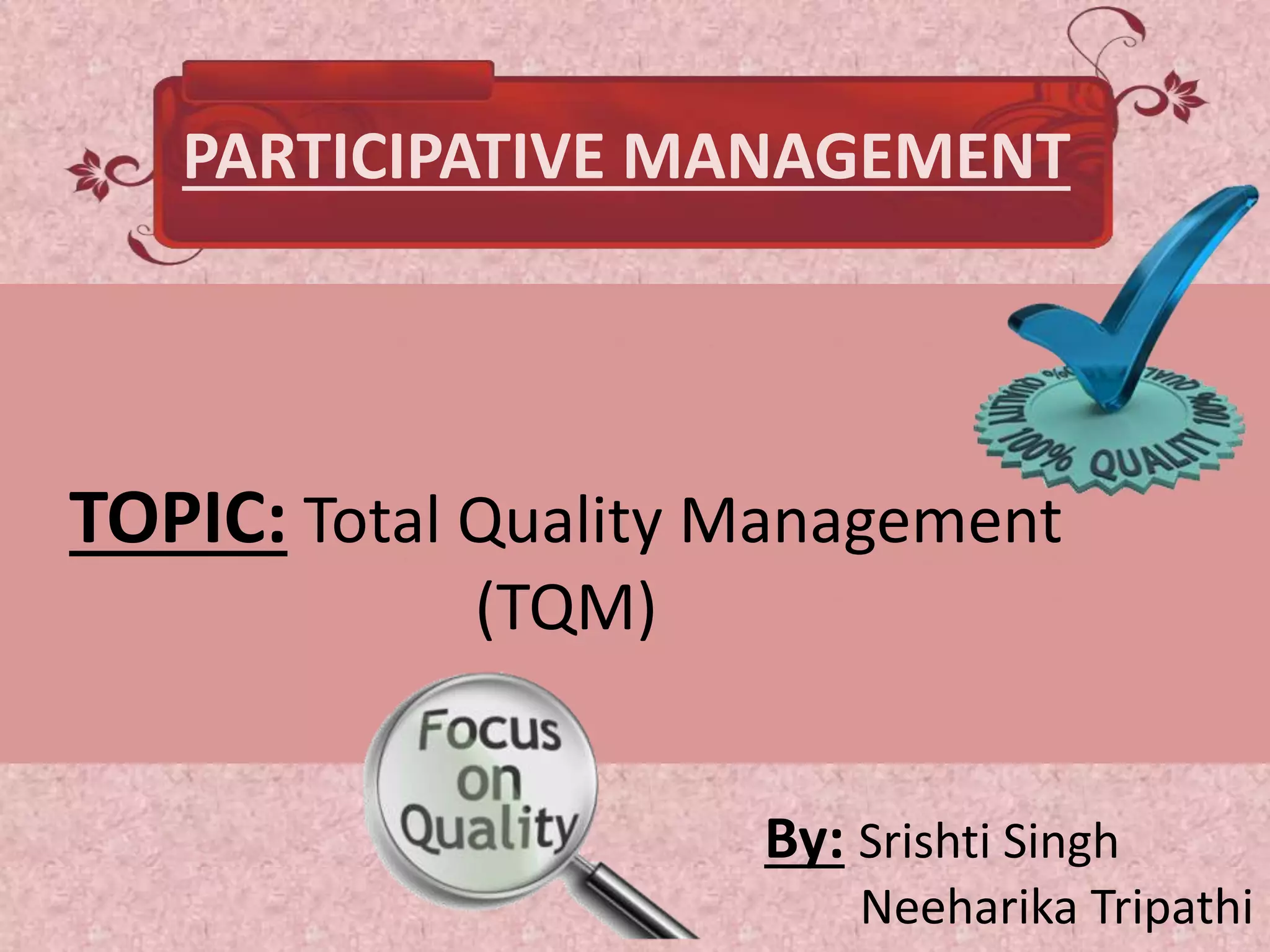 TQM ppt | PPT