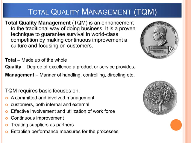 Tqm practices in Tata Steel | PPTX