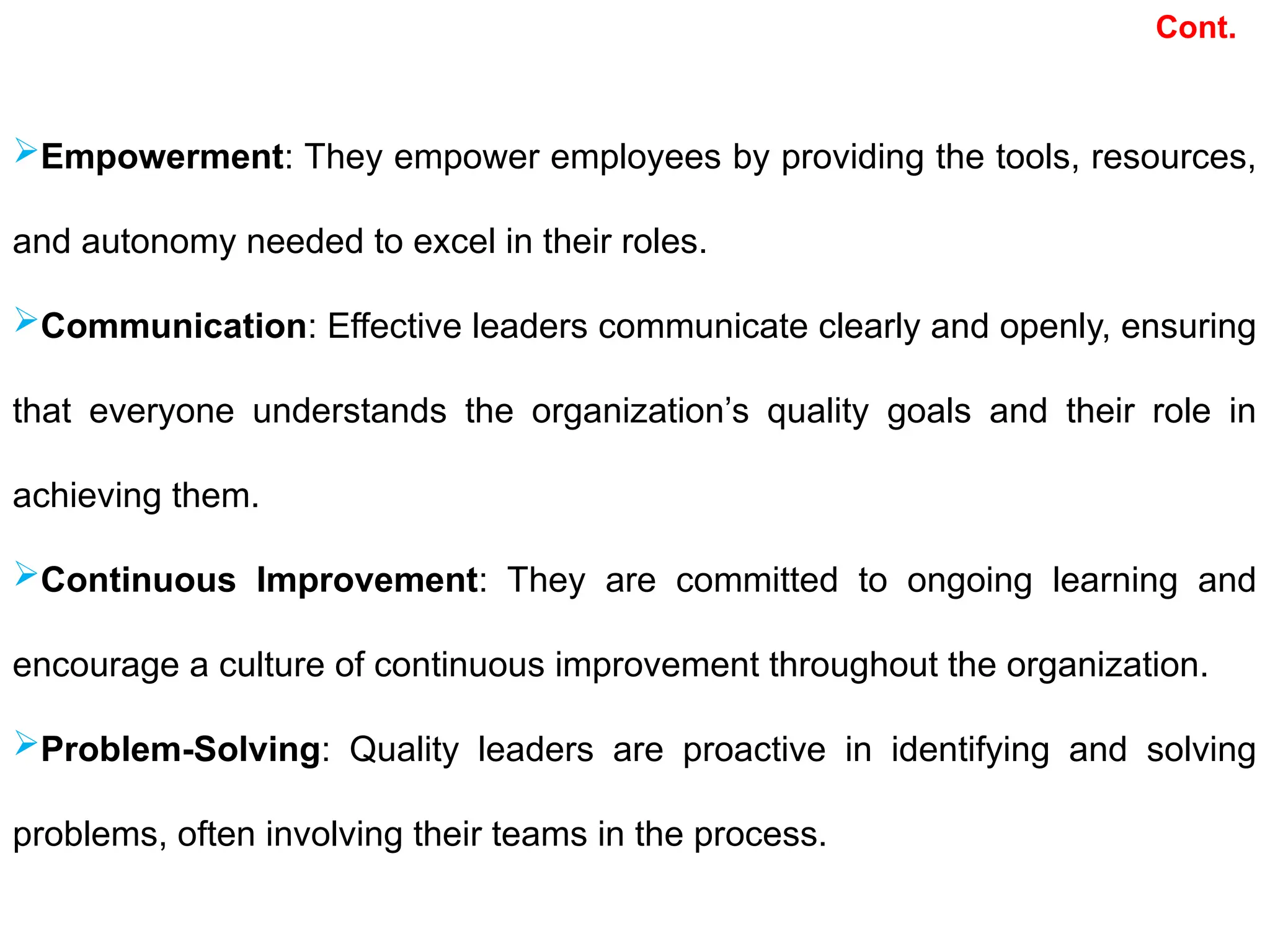 Total Quality Management (TQM) PRINCIPLES | PPTX