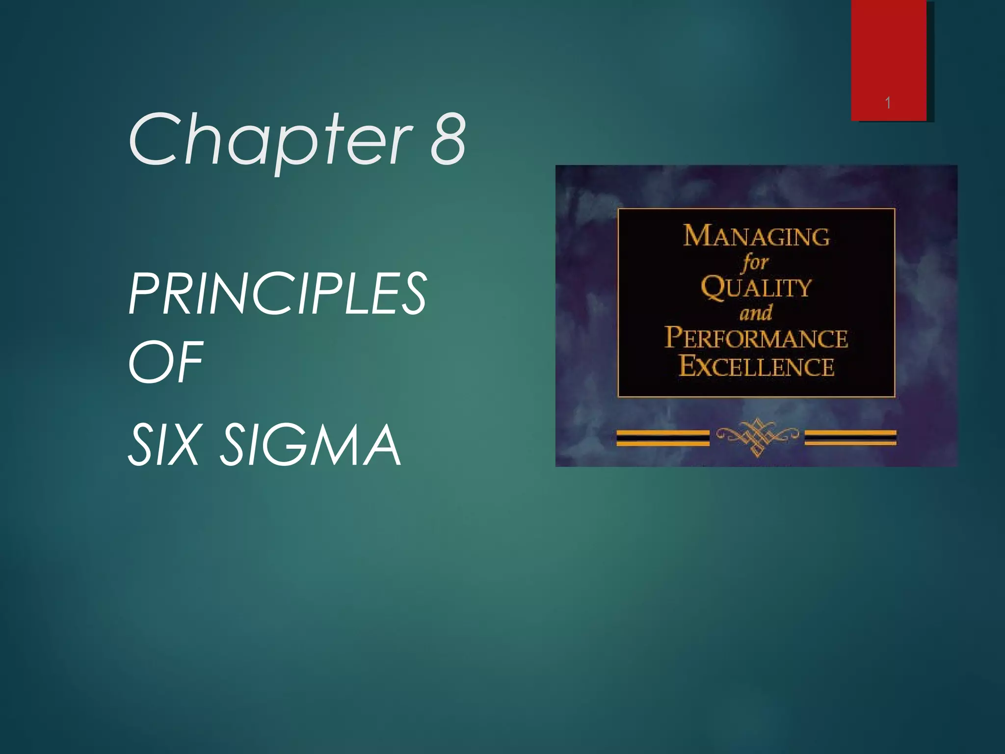 principle of six sigma | PPT