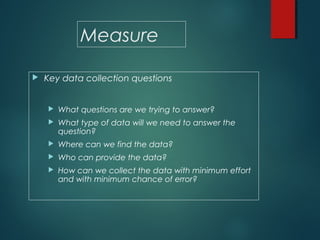 principle of six sigma | PPT