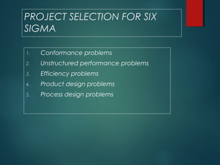 principle of six sigma | PPT