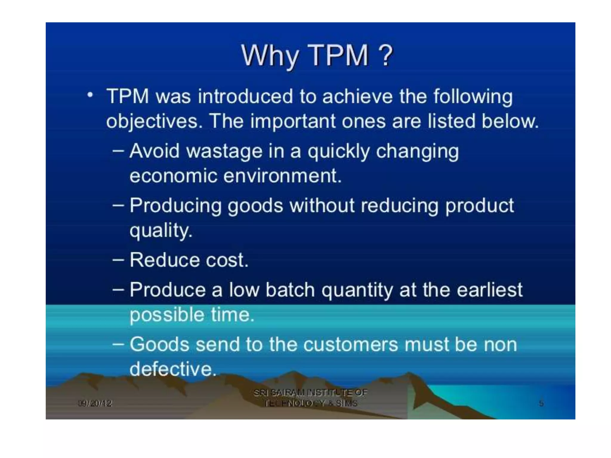 Tqm tools and techniques ii | PPT