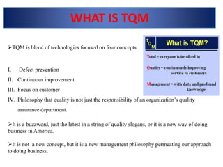 Tqm total quality management | PPT