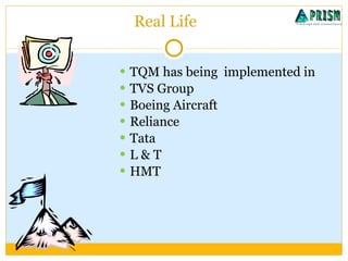 Tqm tpm kaizen | PPT