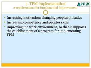 Tqm tpm kaizen | PPT