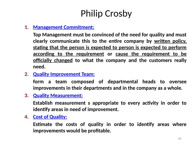 Total quality management introduction , principles | PPT