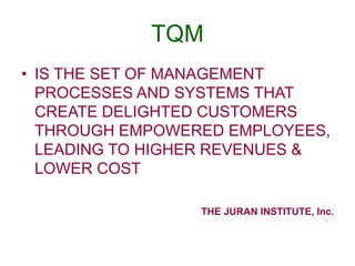 TQM UNIT-V.ppt TOTAL QUALITY MANAGEMENT1 | PPT