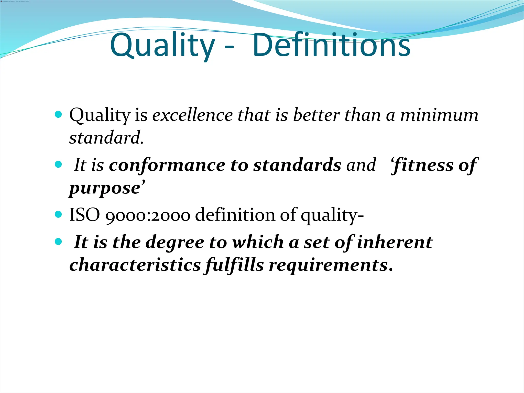 TOTAL QUALITY MANAGEMENT-UNIT I INTRODUCTION | PPTX