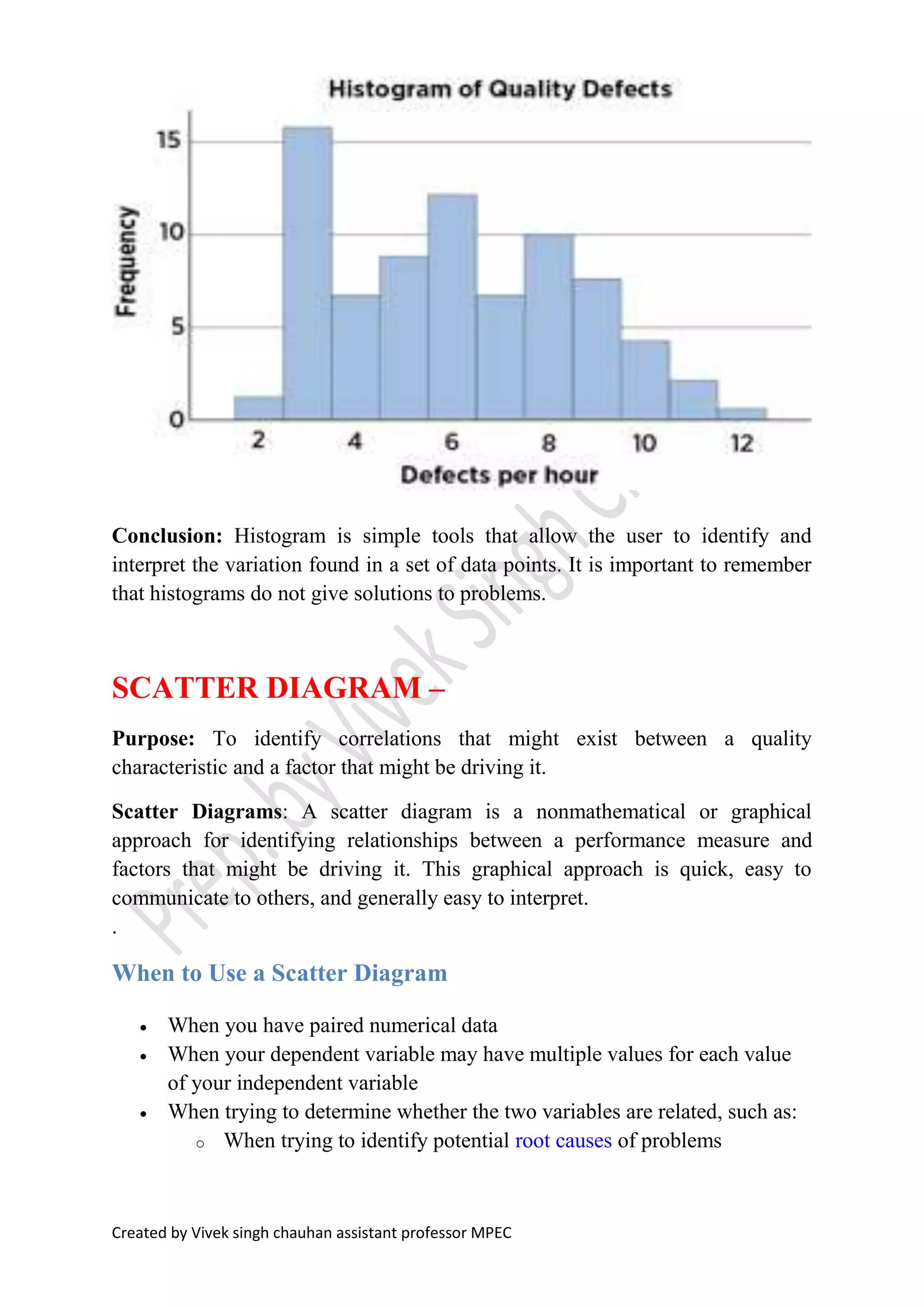 old seven quality control tools | PDF