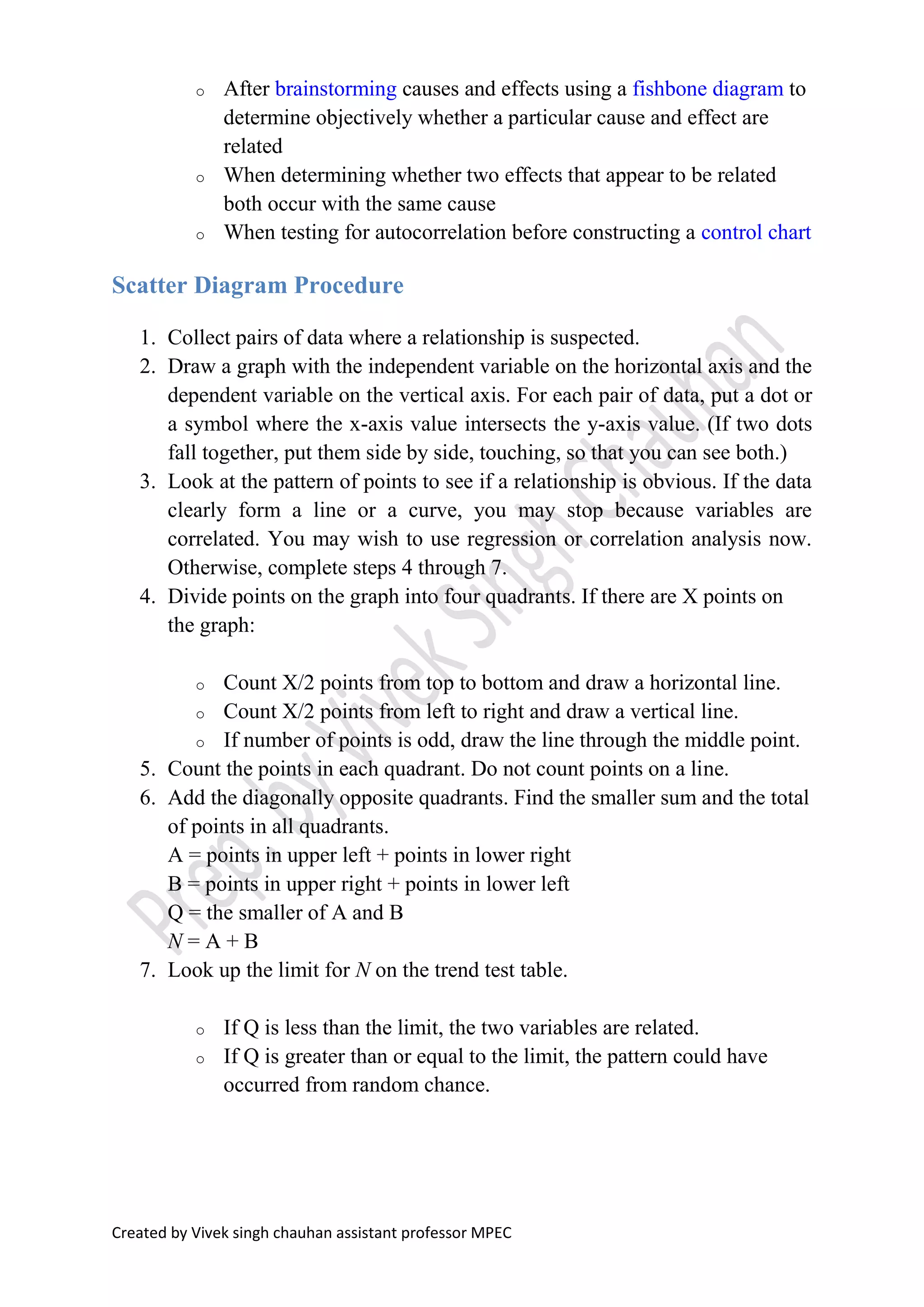 old seven quality control tools | PDF