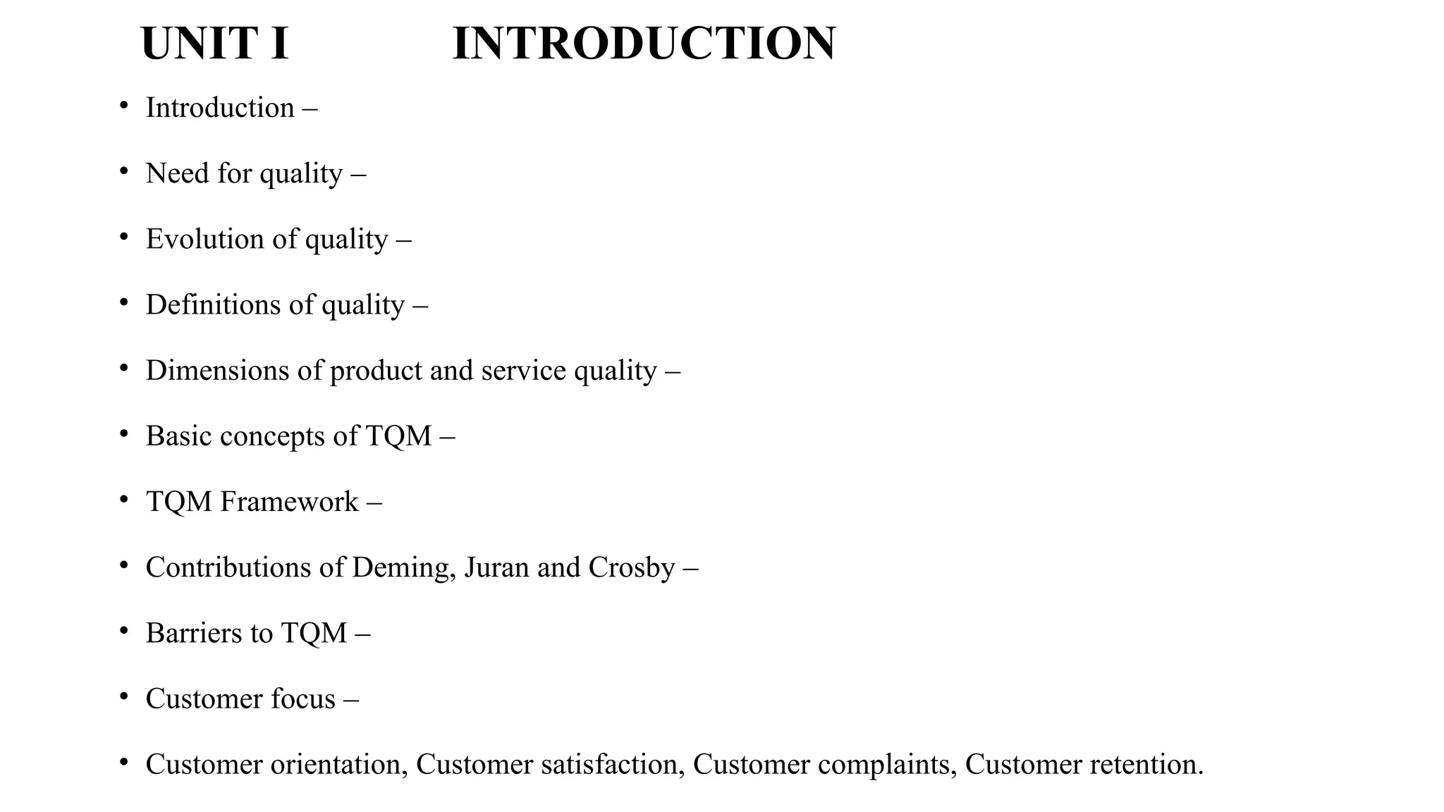 Total Quality Management (Introduction)unit I.pptx
