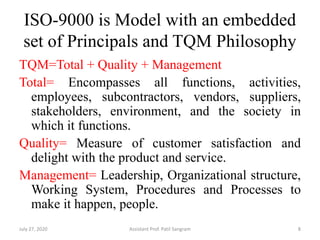 Total Quality Management | PPTX