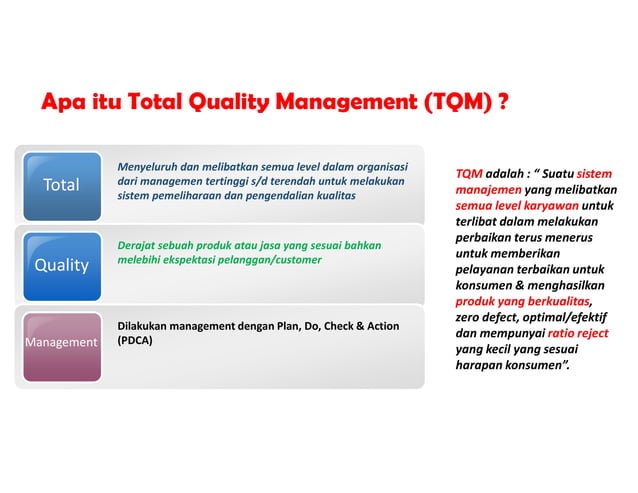 Total Quality Management | PPT
